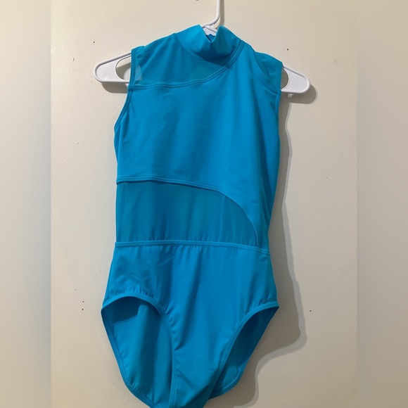 balera | Other | Balera Leotard With Mock Neck And Mesh Panels | Poshmark